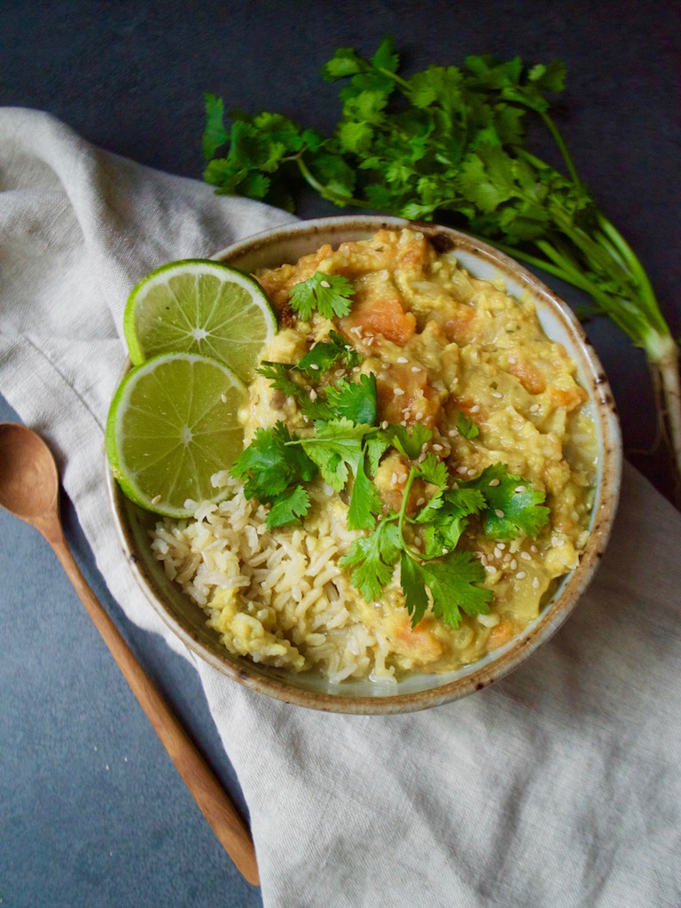 Nourishing Sweet Potato Dahl